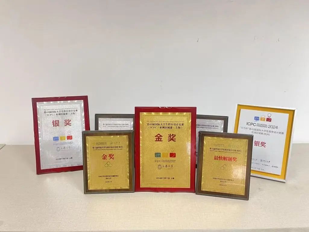 智学计科丨金奖+2！银奖+4！铜奖+4！浙江师范大学ACM集训队在第10届CCPC、第49届ICPC竞赛中斩获佳绩！